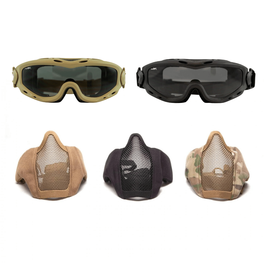 Wiley X Spear Dual Lens Googles Kit - Glasses/Googles - Hank Tactical